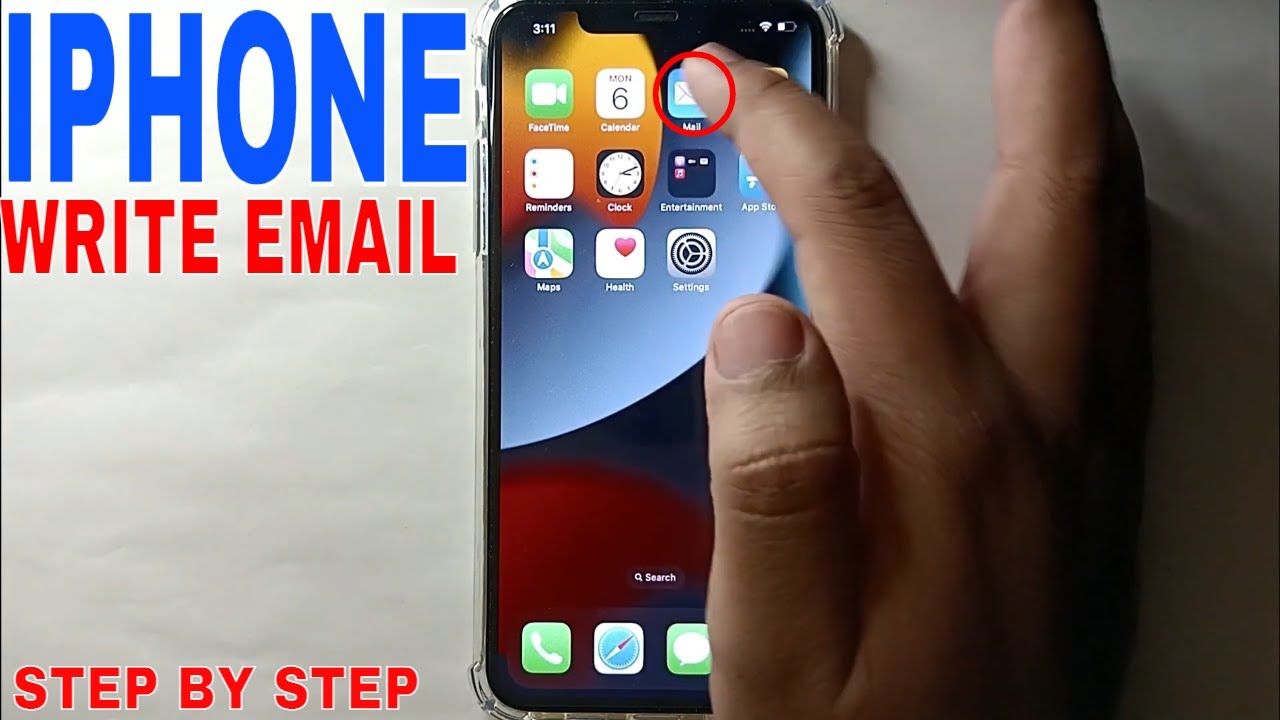 How To Write Email On iPhone 🔴 - YouTube