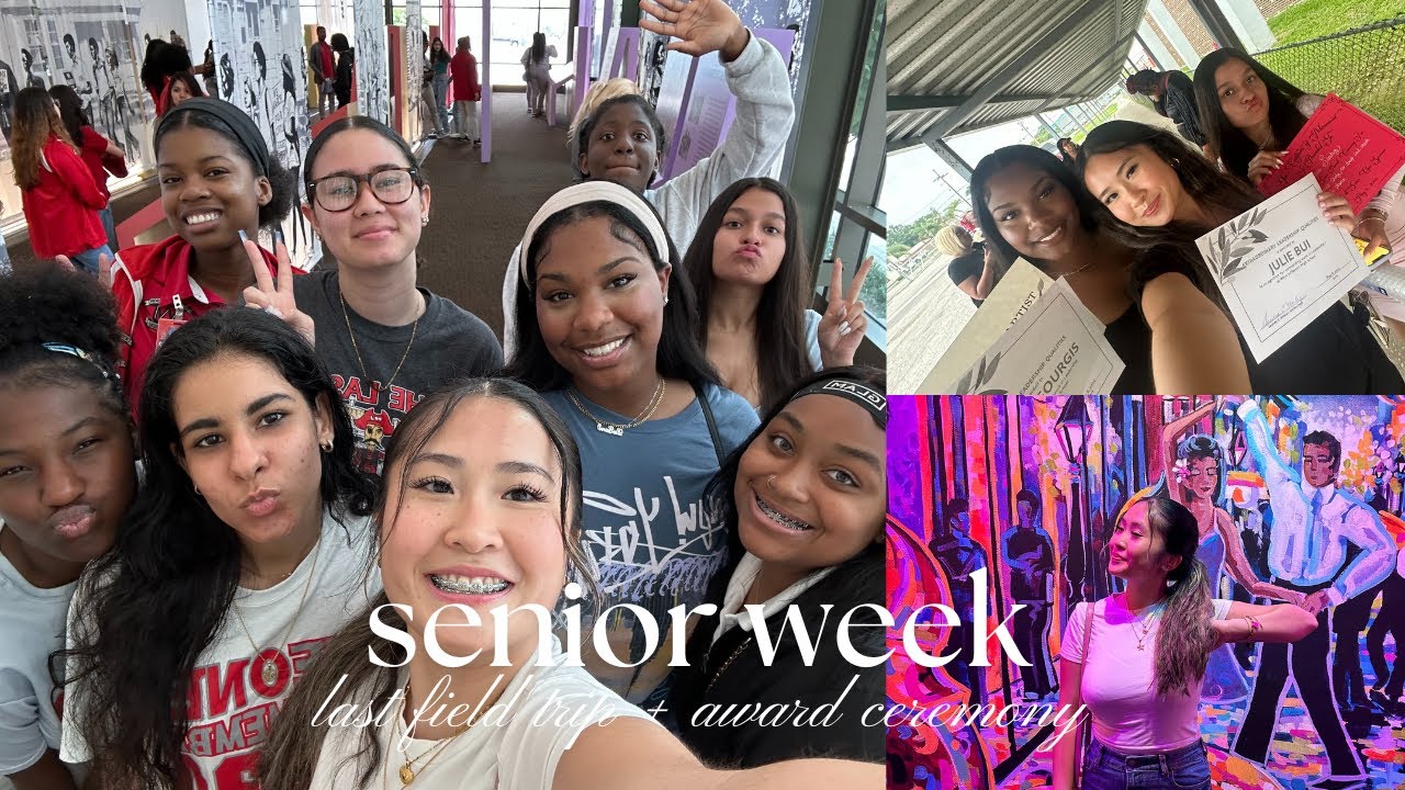 SENIOR WEEK: last field trip, award ceremony, nicki concert - YouTube