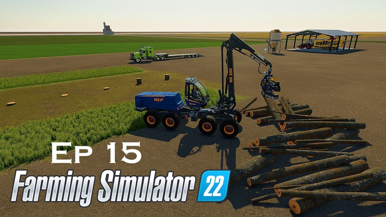 farming Simulator 22 fs22 timelapse big fields map Ep #15 mega farm ...