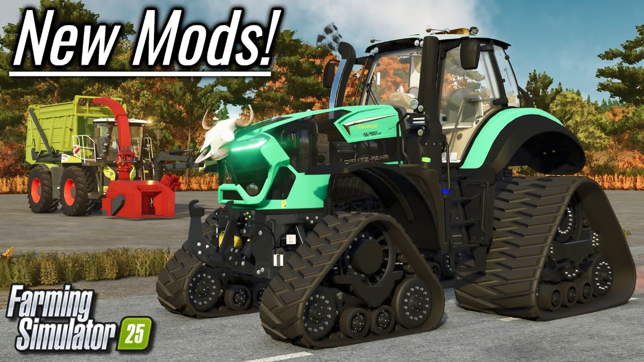 New Mods - Deutz Series 9, Lizard 379, & Xerion Attachments! (48 Mods ...
