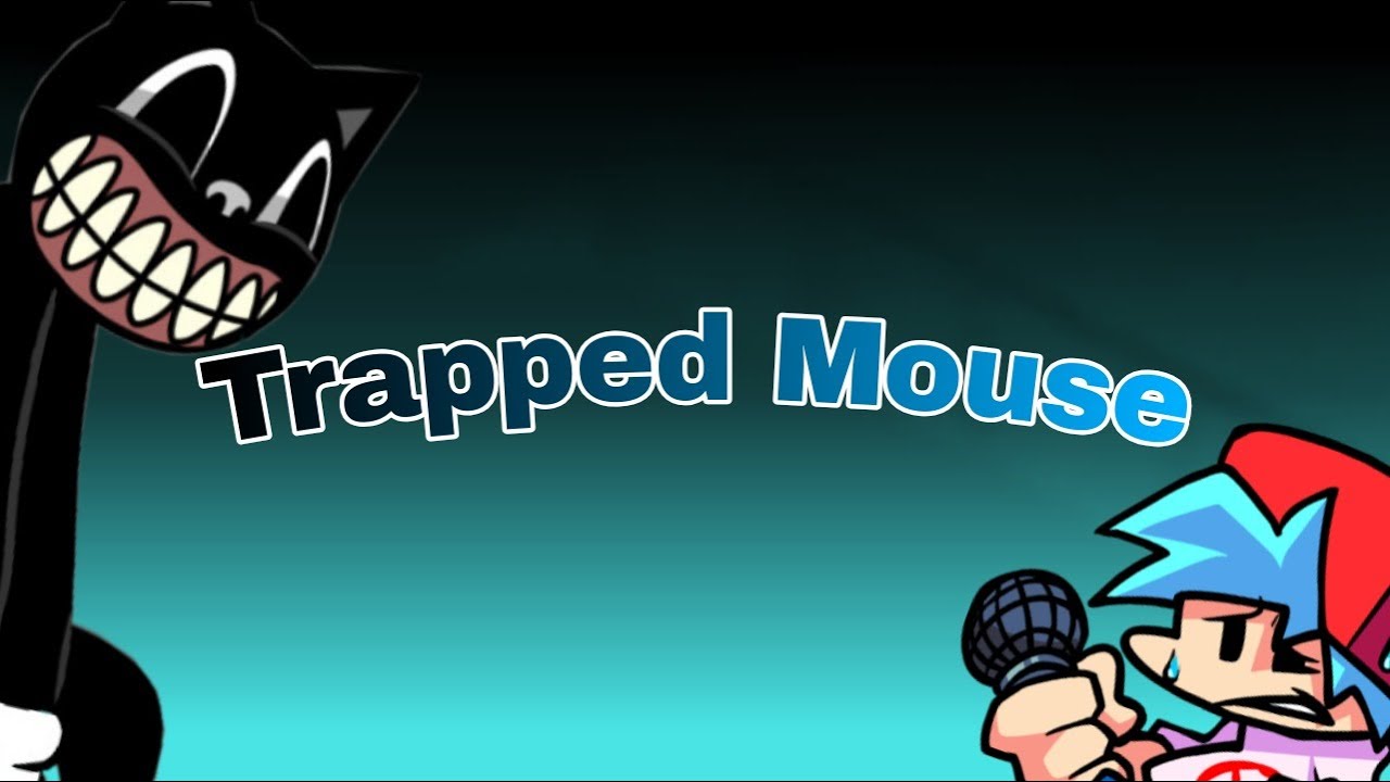 Trapped Mouse but there are words (for Player?) | FNF Cartoon Cat - YouTube
