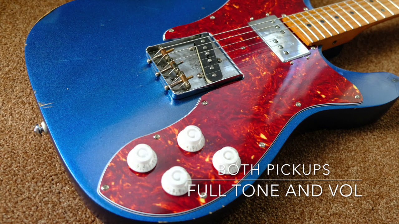 Warmoth Gibson Scale 24-3/4"-72 Telecaster Custom. - YouTube