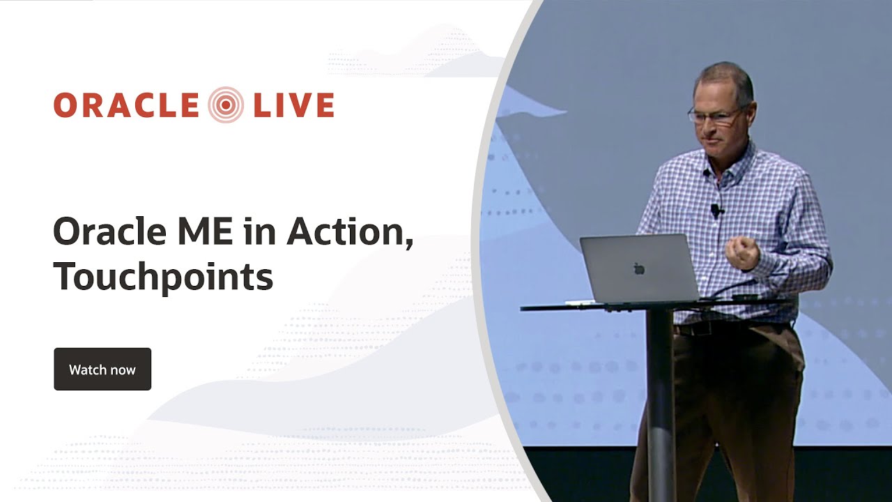 Oracle ME in Action: Touchpoints - YouTube