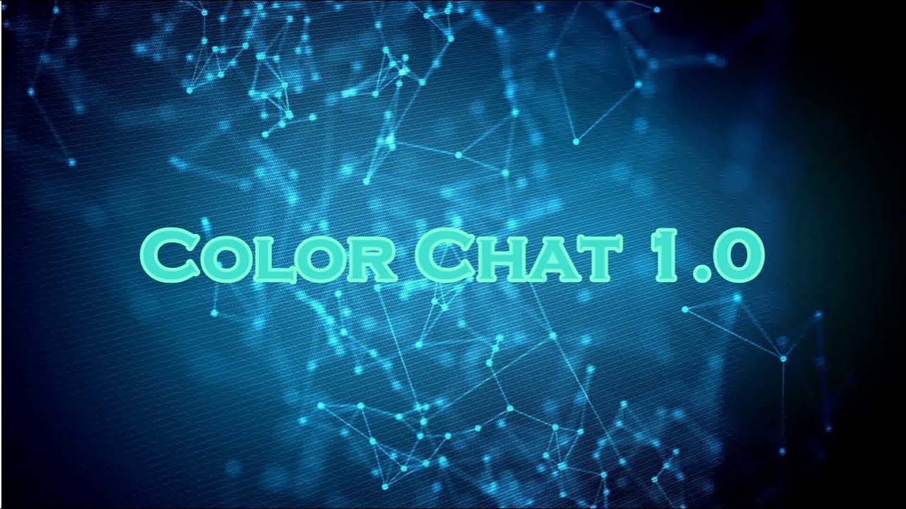 COLOR CHAT 1.0 | KOGAMA (PRETEND TO MODERATOR) - YouTube