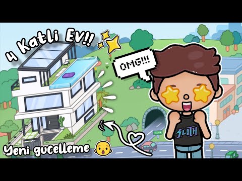 Yeni Güncelleme!! - Megastar Malikanesi ⭐️ (İnceleme) / Toca Boca World Türkçe / Justin Toca