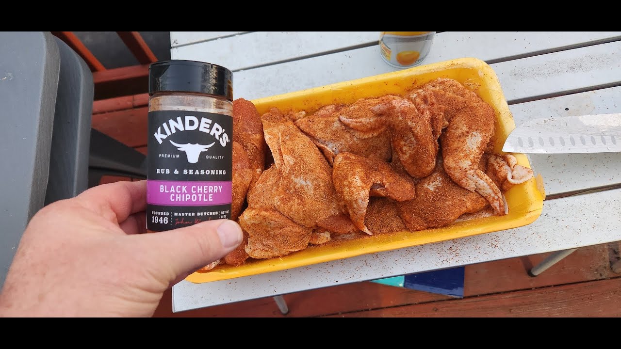 KINDERS BLACK CHERRY CHIPOTLE RUB REVIEW - YouTube