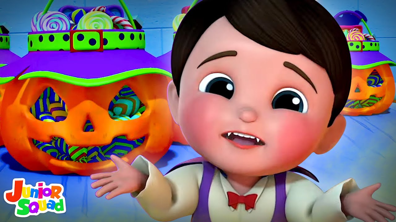 Who Took The Goodies - Halloween Song | Spooky Cartoon for Babies ...