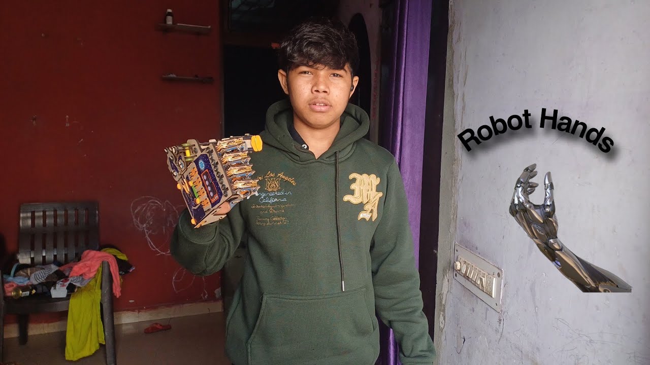 Robotic Hands For Janvi Gift 🎁] Robot Video - YouTube