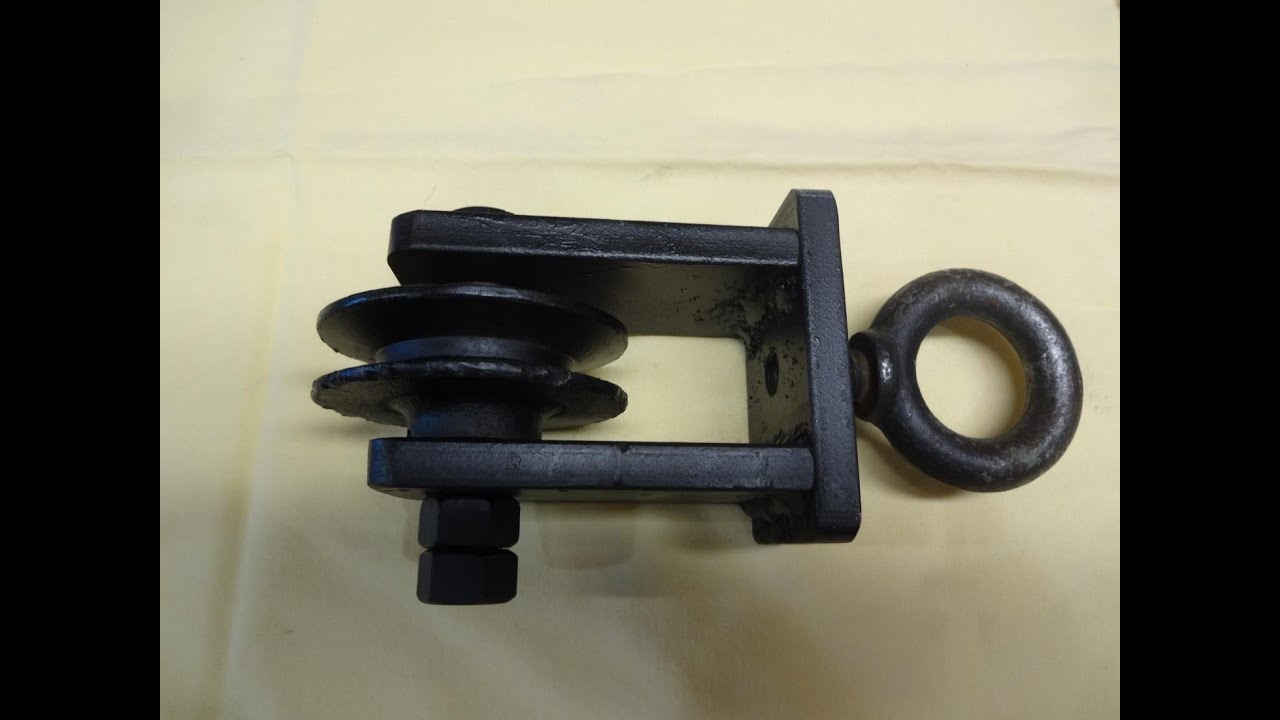 Homemade Chain Pulley - YouTube