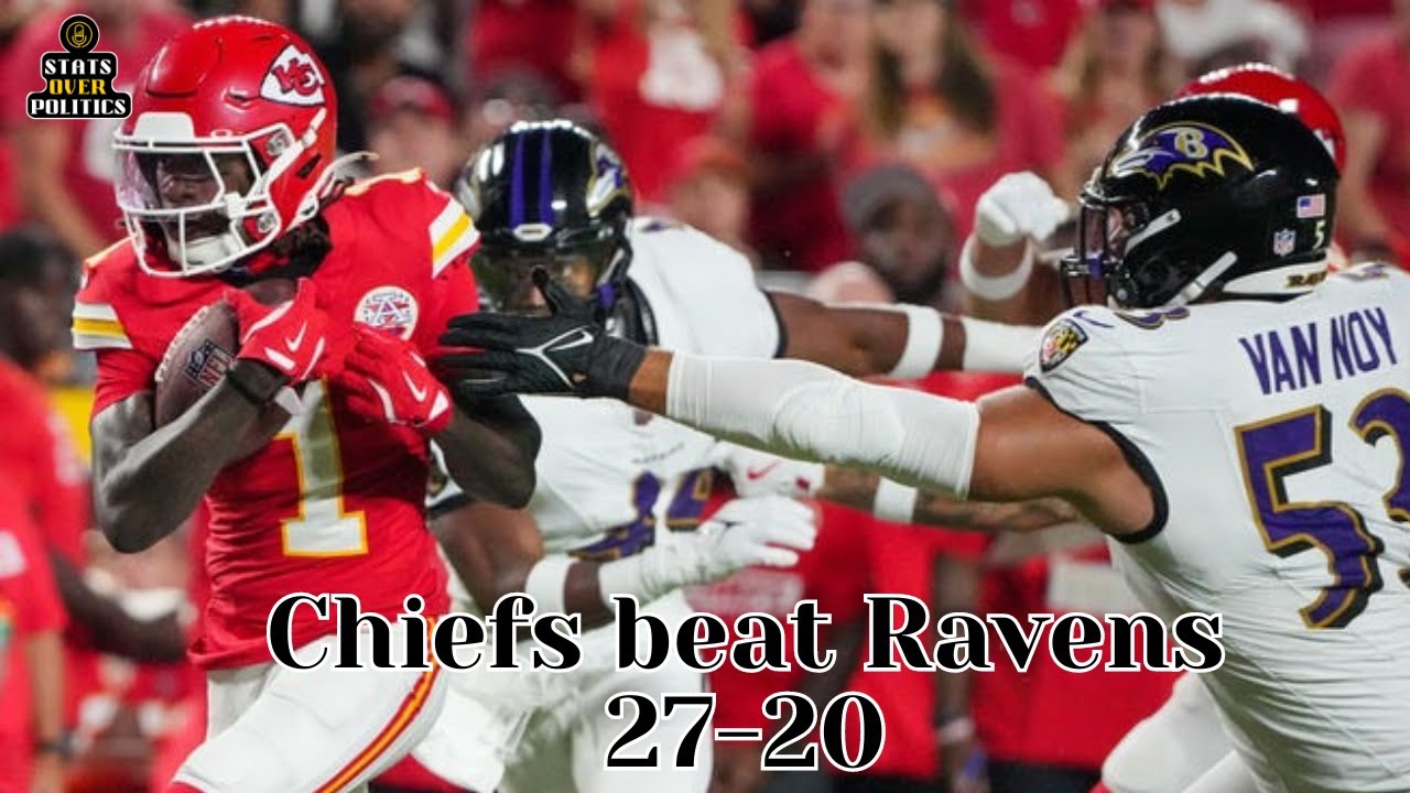 Chiefs beat Ravens, Is Kansas City better than last year? - YouTube