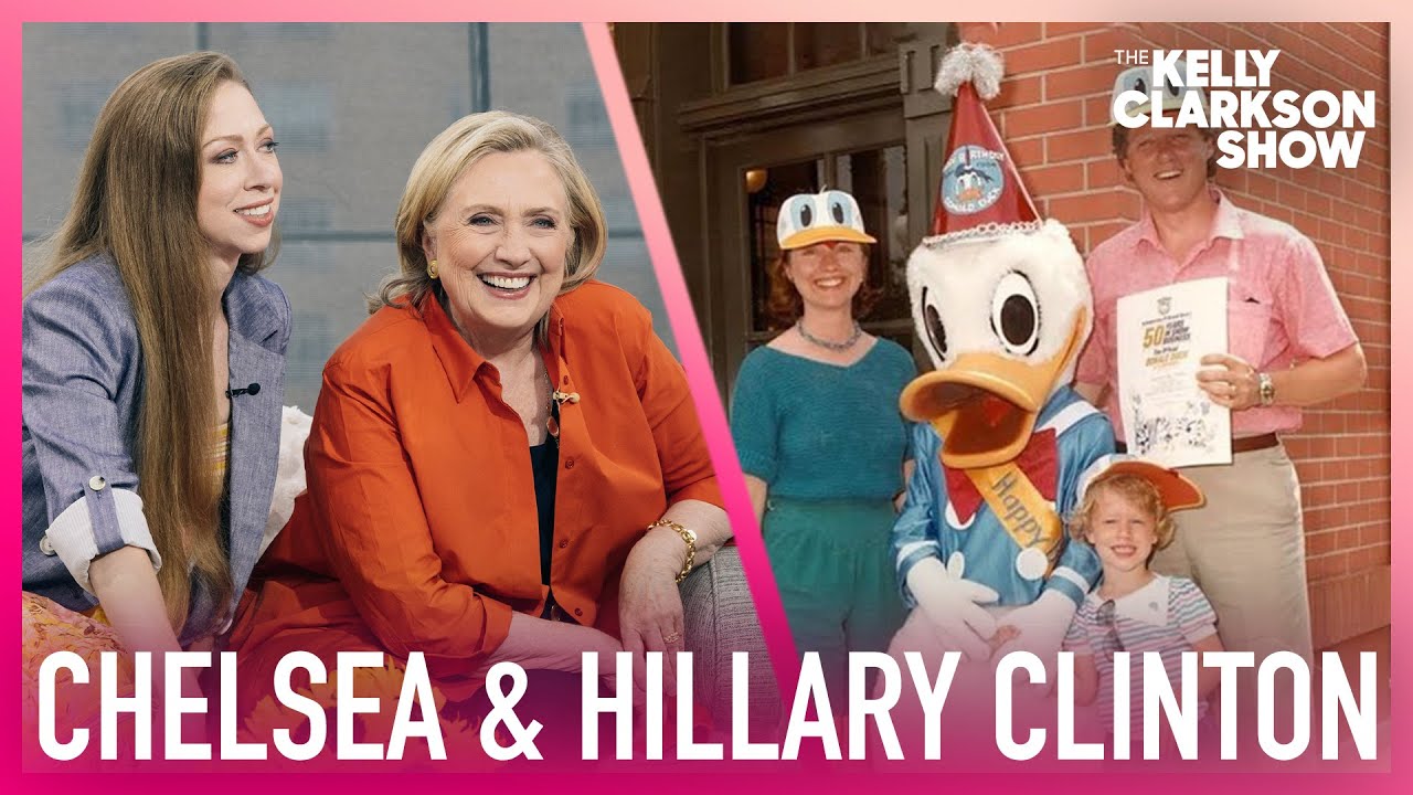 Hillary Clinton & Chelsea Clinton's 'Traumatic' Disney Vacation - YouTube