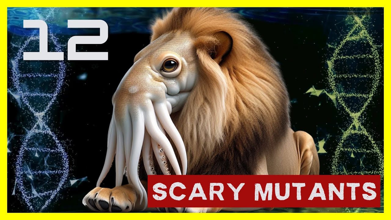12 SCARY MUTANT ANIMALS | 12 ANIMAIS MUTANTES ASSUSTADORES - YouTube