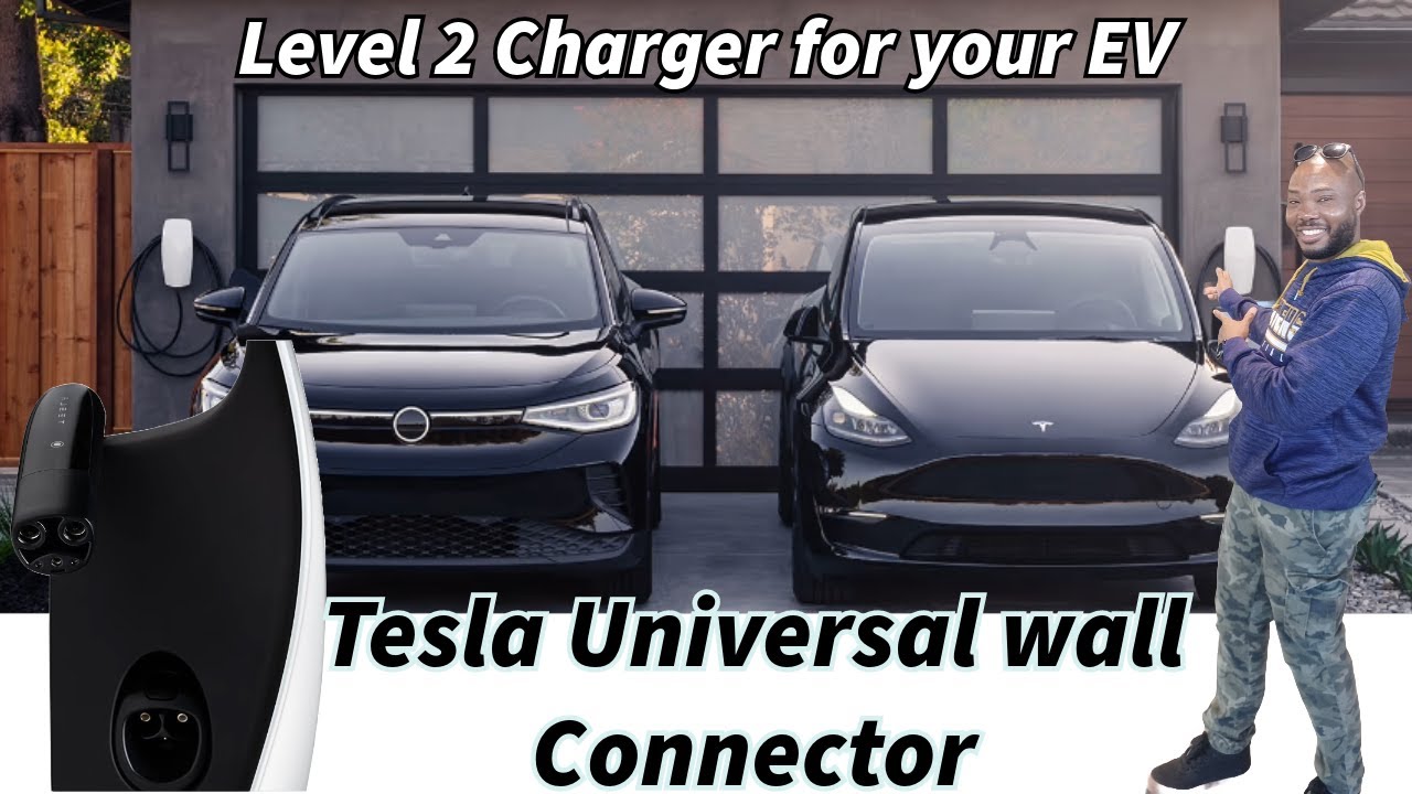 Tesla Universal Wall Connector Unboxing and Installation "Mini Magic ...