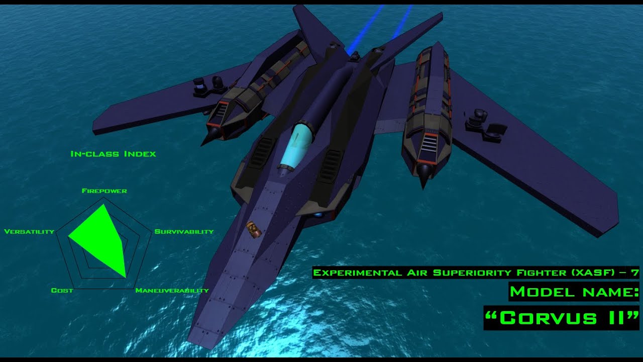 XASF-7 Corvus II: They won't see it coming. (From The Depths) - YouTube