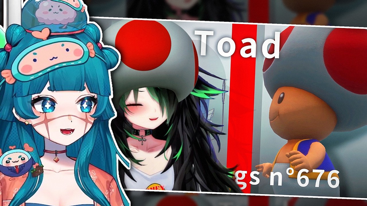Shoomimi Joins Bajiru’s Improv of Chandelier - Fraiki as Toad - YouTube