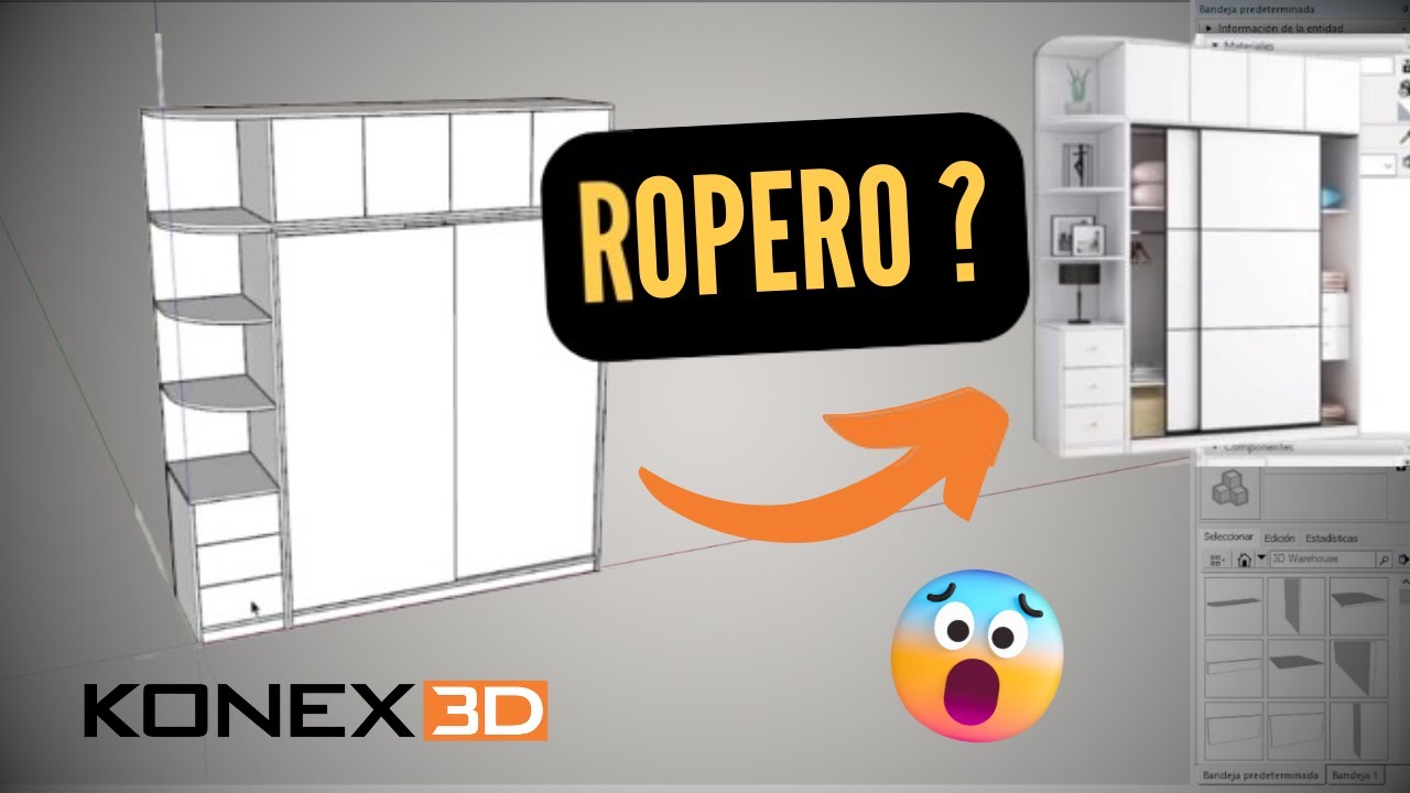 Diseño de muebles de cero a experto - Material de melamina - YouTube