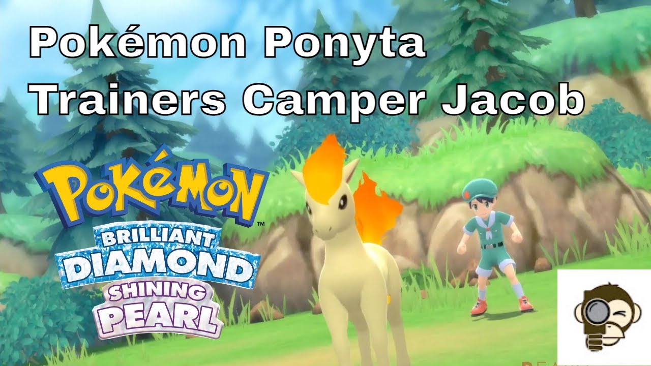 Pokémon Ponyta Trainers Camper Jacob - YouTube