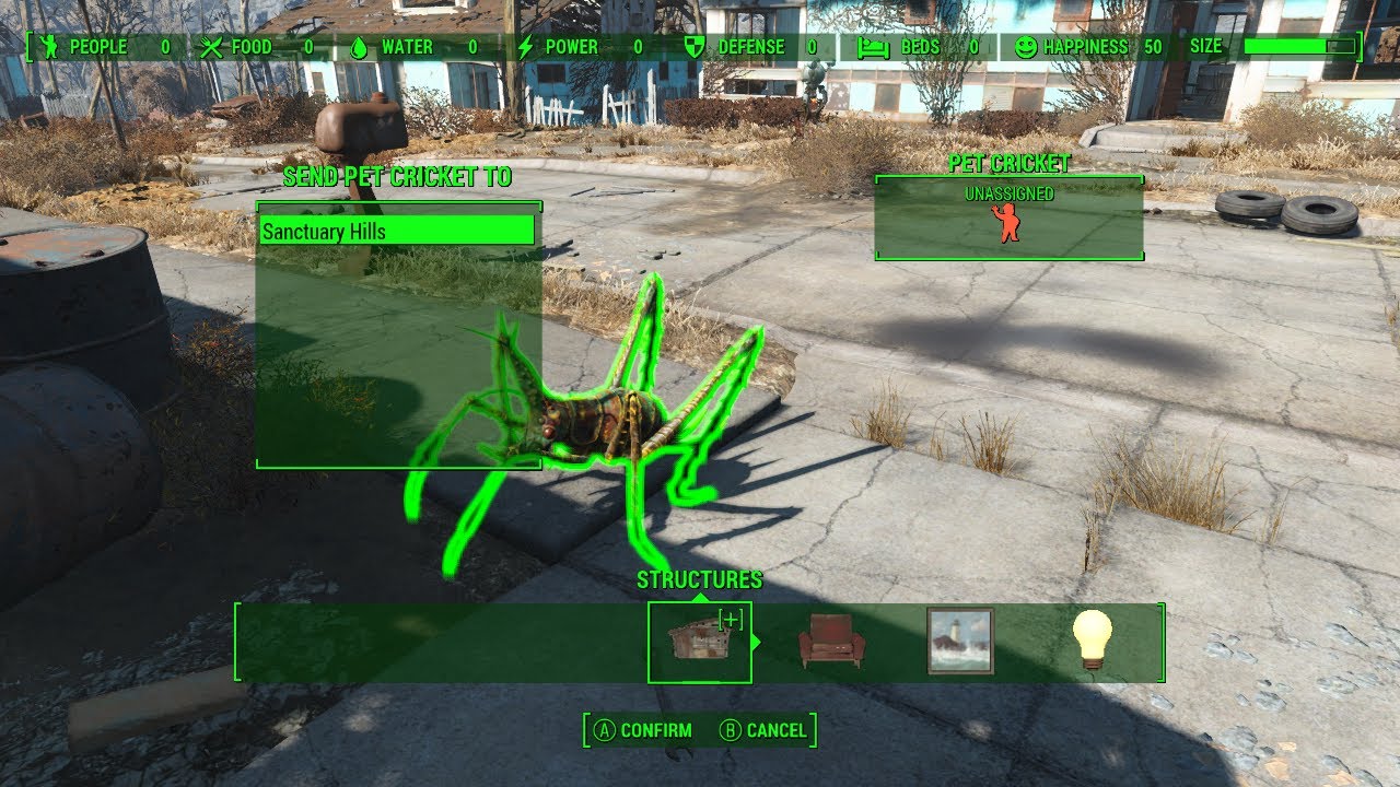 Fallout 4 modding Pet Cricket - YouTube