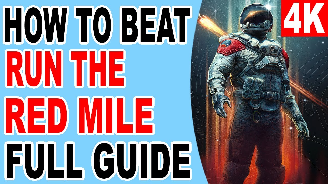 Starfield Run the Red Mile - Activate the Red Mile Beacon - YouTube