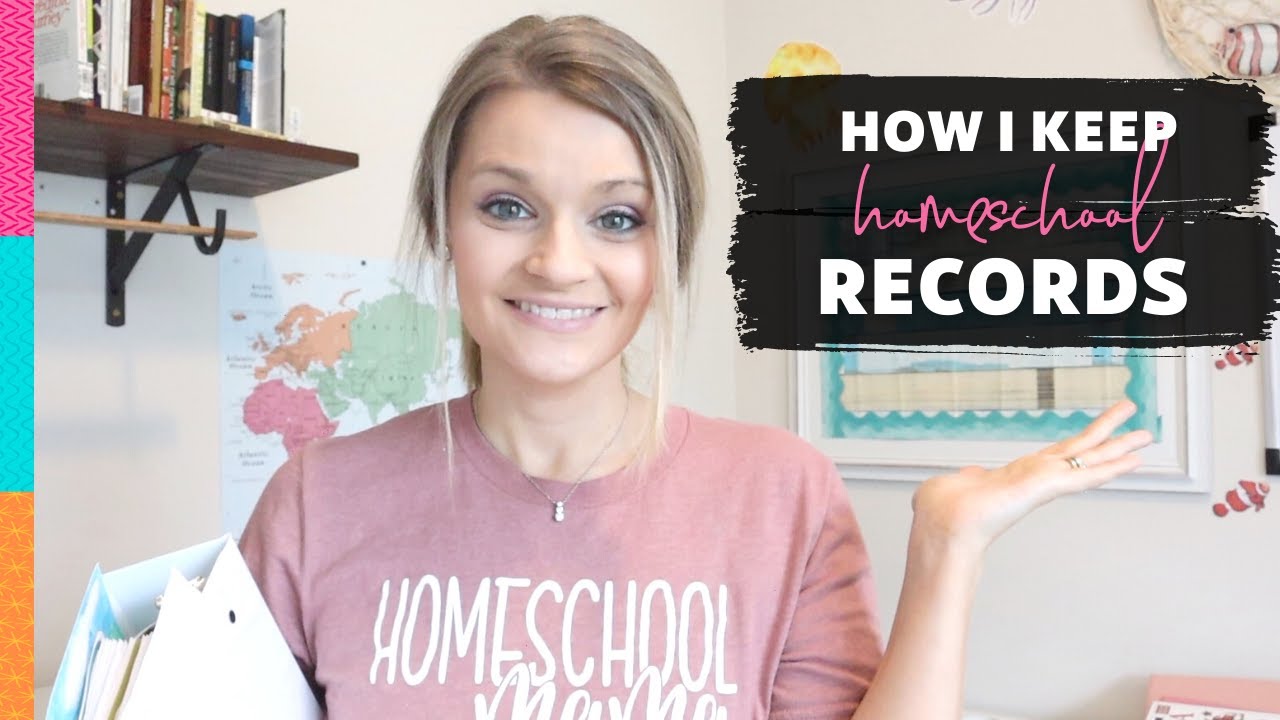 HOW I ORGANIZE MY END OF YEAR HOMESCHOOL RECORDS AND PORTFOLIO ...