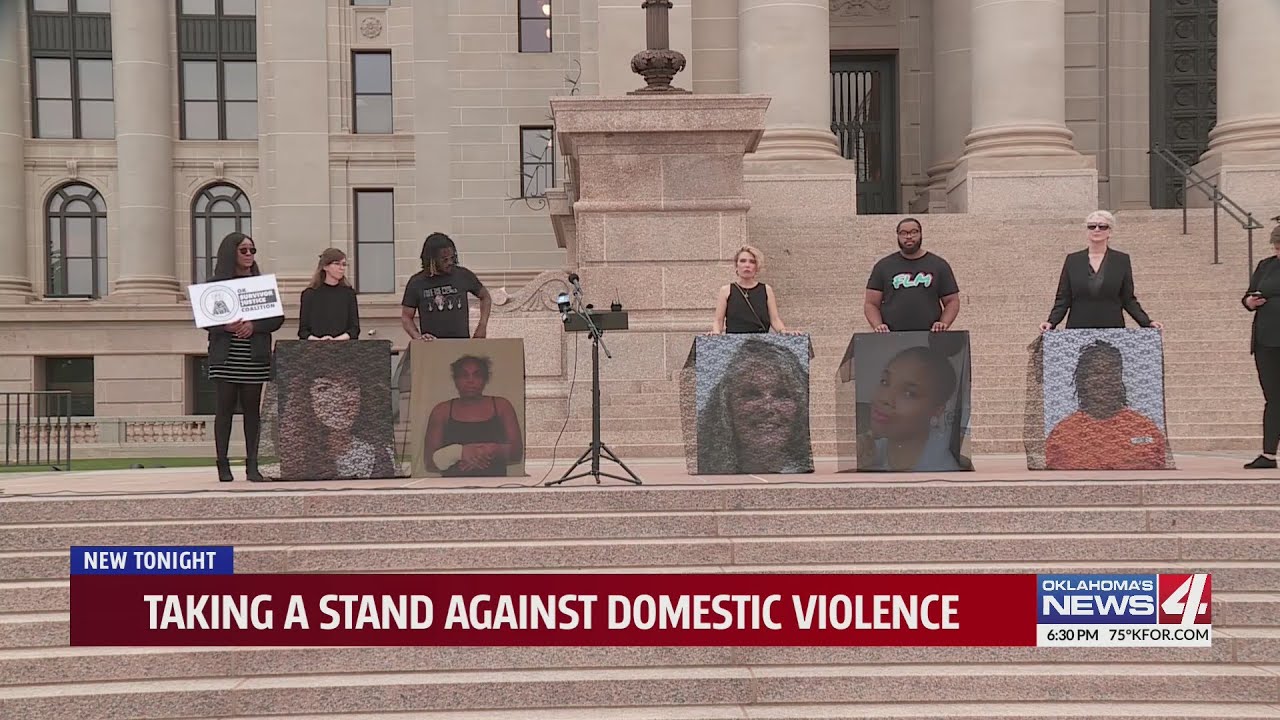 Taking a stand against domestic violence - YouTube