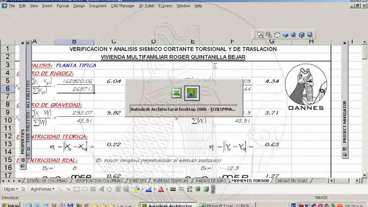 ESTRUCTURAS EXCENTRICIDAD TORSIONAL SISMICA - YouTube