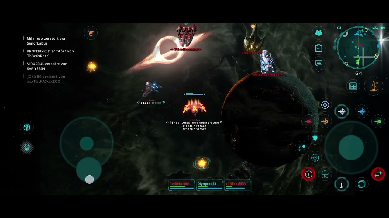 ONE & REV Clan dominate Spaceball - YouTube