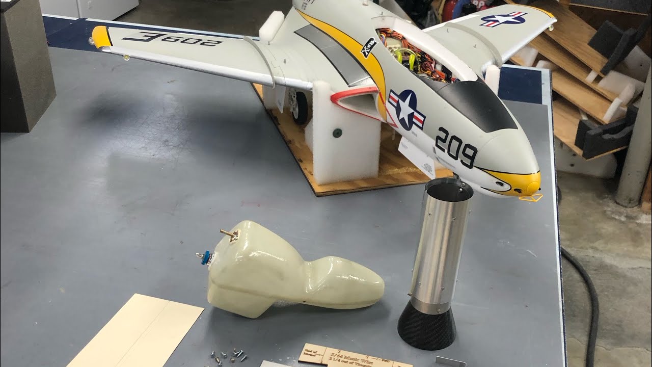 Episode#1 Freewing Cougar turbine conversion - YouTube