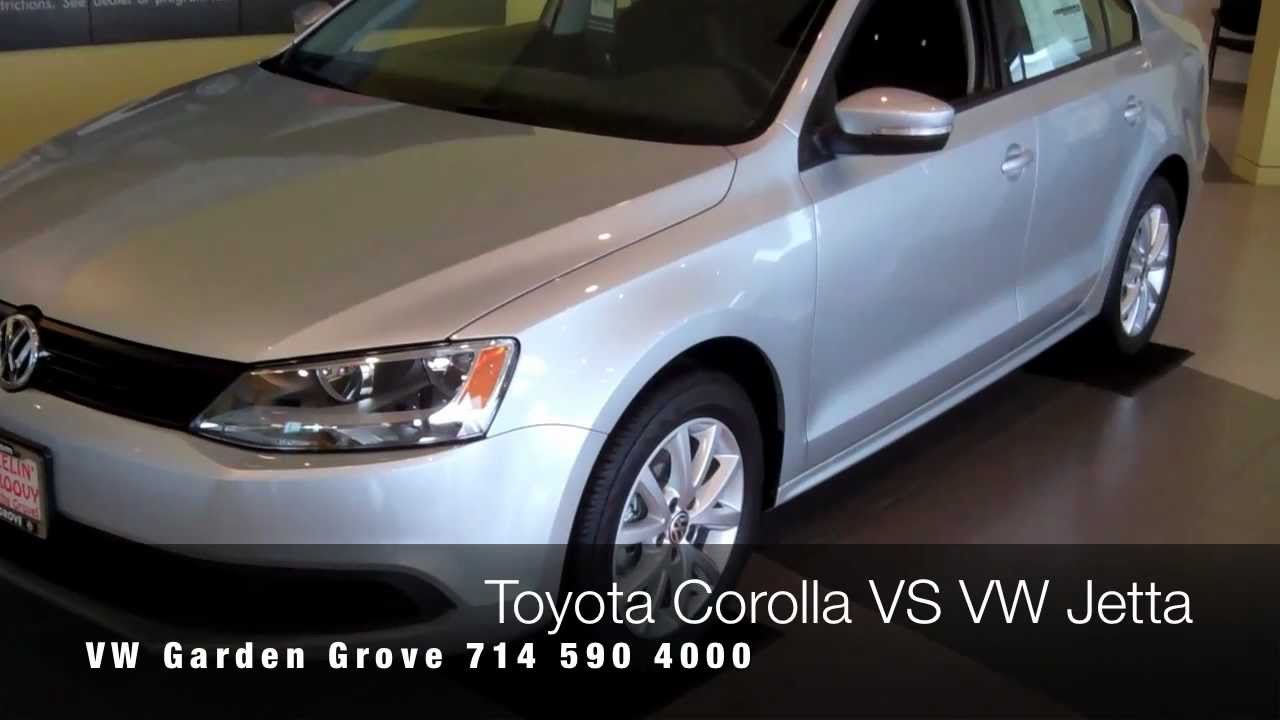 Toyota Corolla VS VW Jetta - YouTube