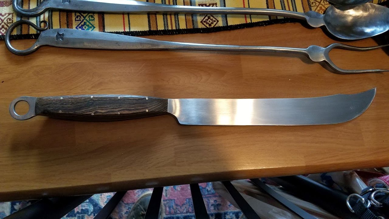 How to make a Colonial style knife. - YouTube