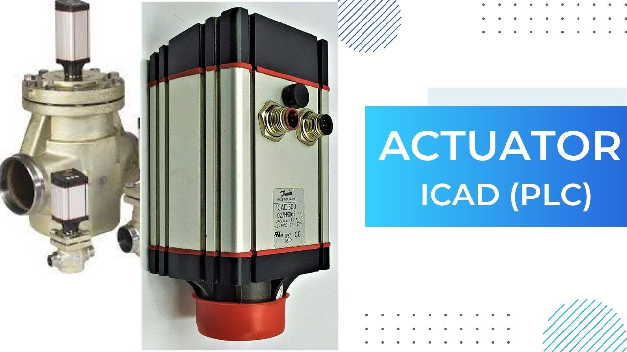 Actuator ICAD ,Valve Automatic operator PLC - YouTube