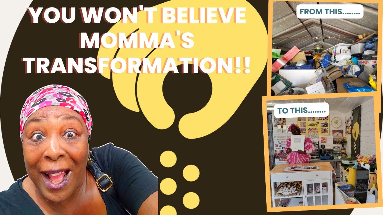 Behind the scenes in Momma's NEW KITCHEN!! From hoarder to order. - YouTube