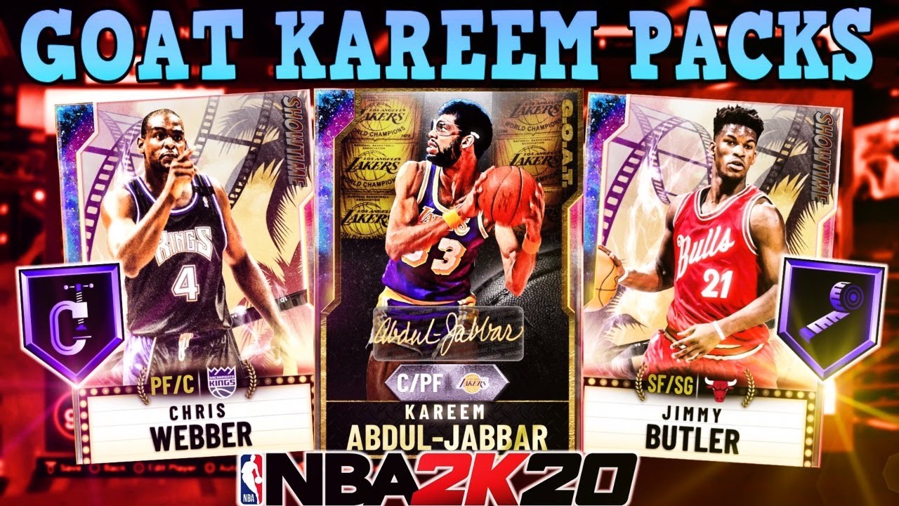 GOAT KAREEM PACK OPENING! SO MANY OPALS IN NBA 2K20 MYTEAM! Jimmy ...