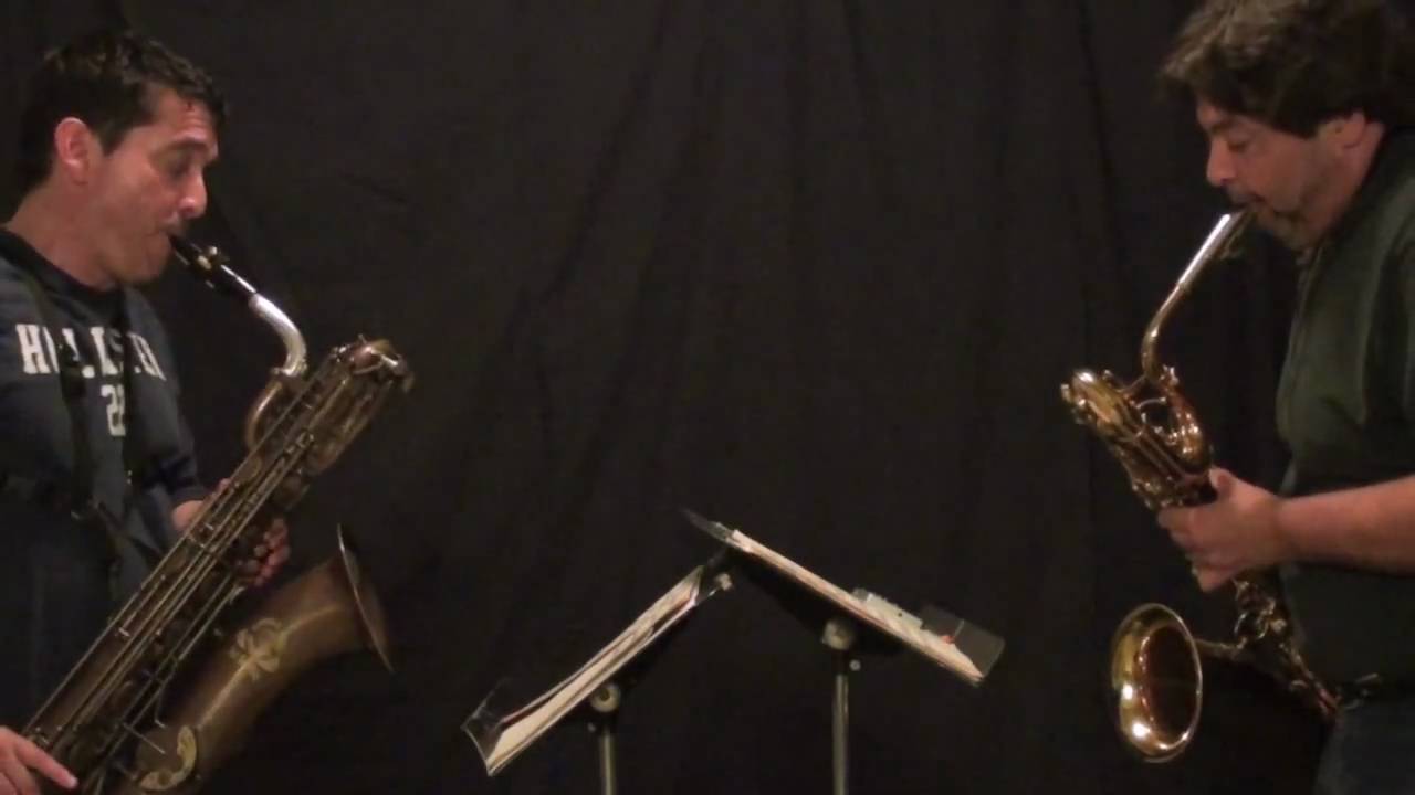 All State Jazz Etudes Bari Sax Duets, Rob Rose - YouTube
