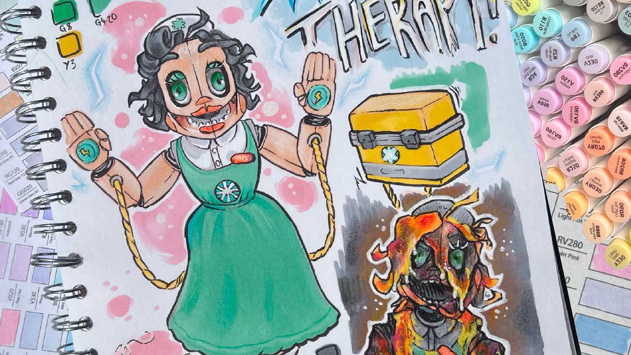 Drawing DOLLIE From SECRET OF THE MIMIC! ||Sketchbook Speedpaint - YouTube
