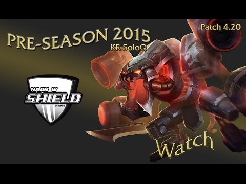 Cho´gat [PreSeason 2015] - Najin Watch - KR SoloQ Challenger - YouTube