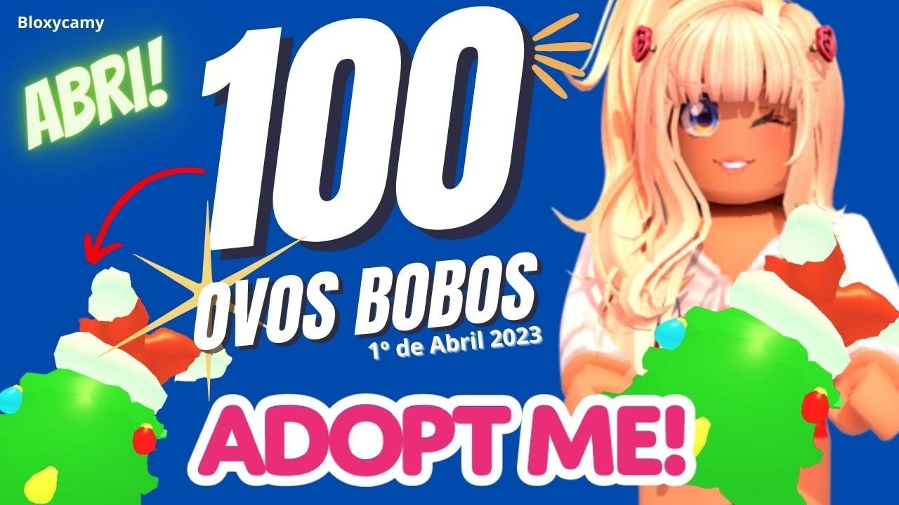 🔥ABRI 100 OVOS BOBOS - O OVO MAIS JUSTO DO ADOPT ME!! - YouTube