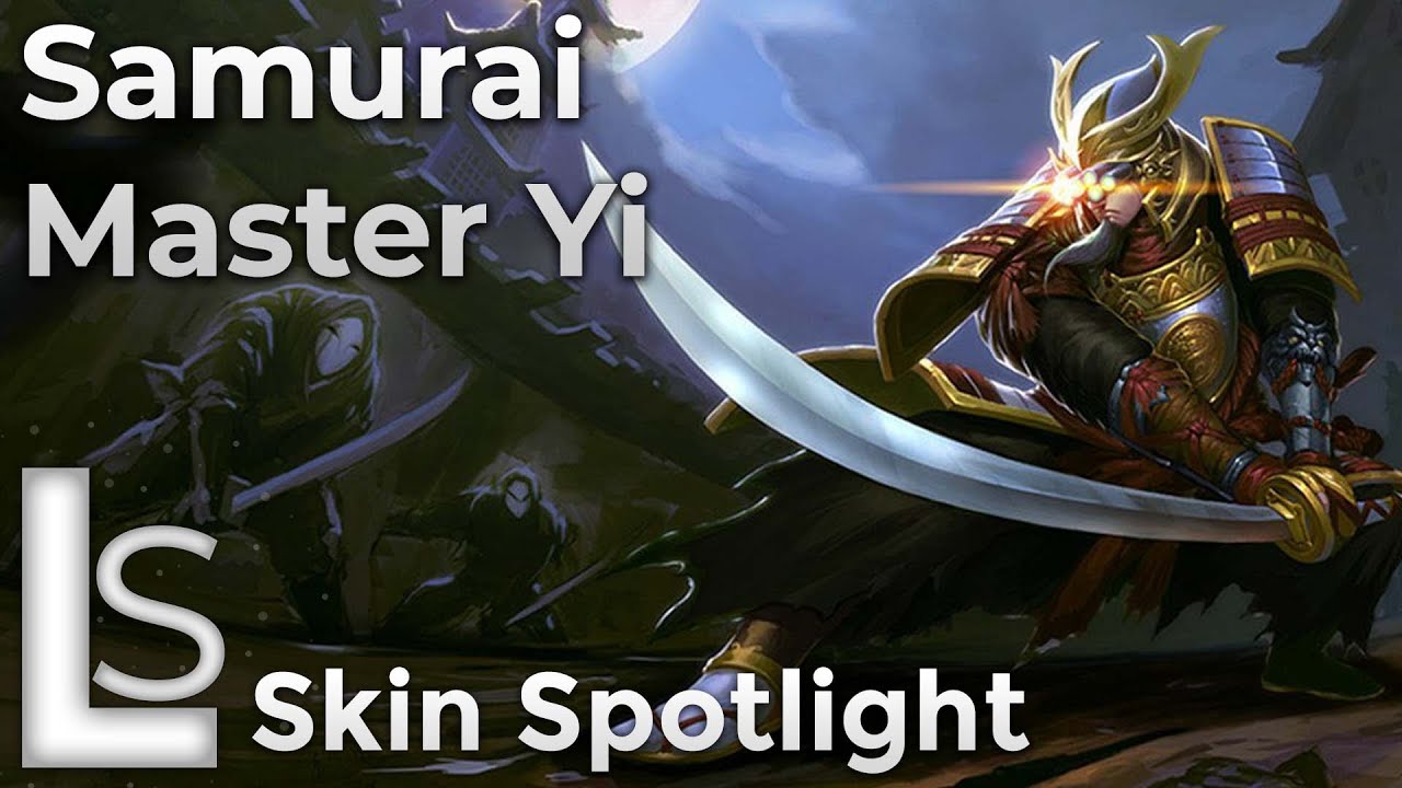 Samurai Master Yi Splash Art