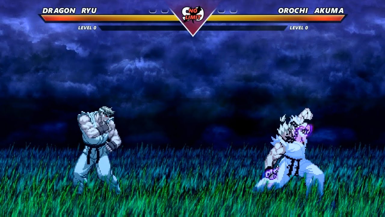 DRAGON RYU vs OROCHI AKUMA - The most epic fight 🔥 - YouTube