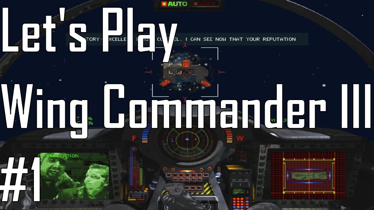 Wing Commander III - Is This a Game or a Movie? - Let's Play 1/4 - YouTube