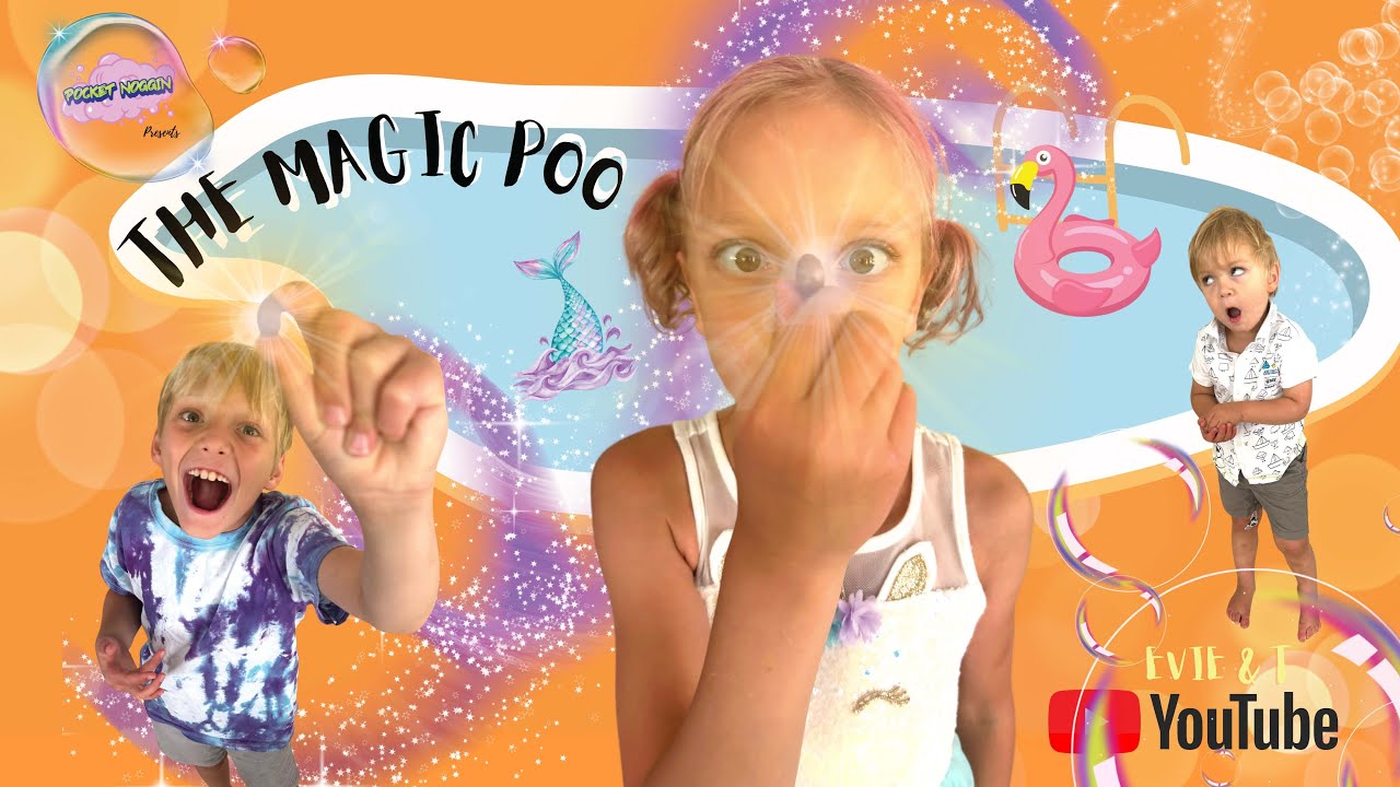 Evie And T's MAGICAL BUNNY POO Adventure | Episode 5 (Good hearted kids ...