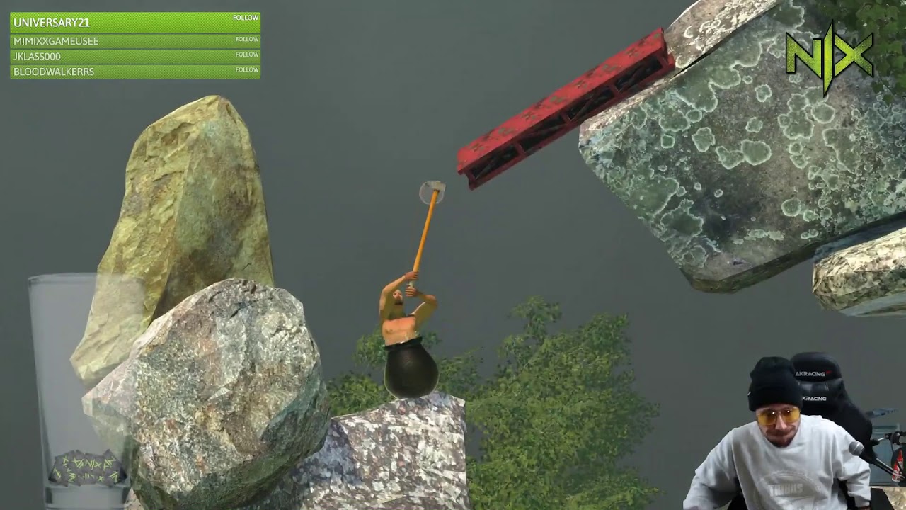 Best of Getting Over it #1 avec Ryûk - YouTube