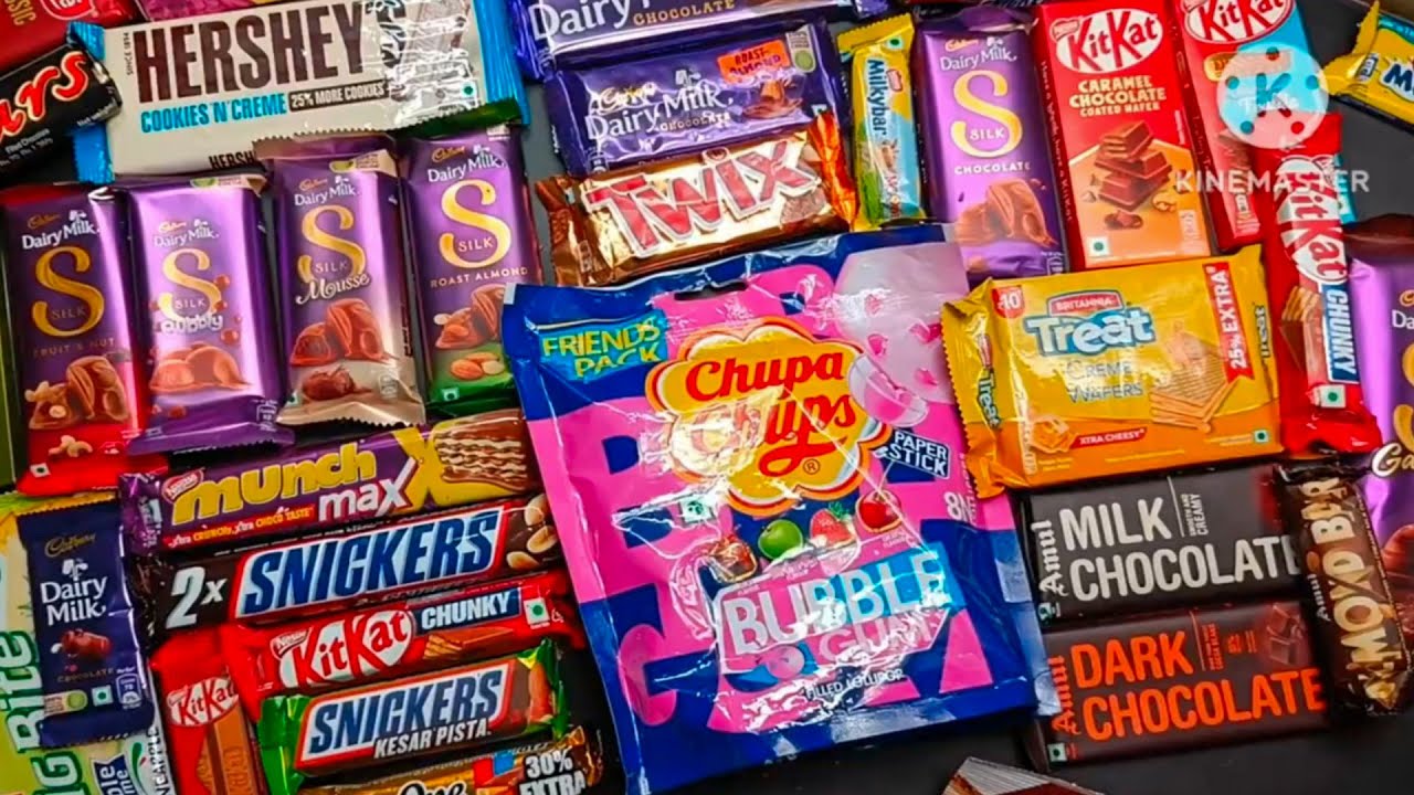 Snickers, Cadbury Slik Chocolate,Chupa Chups, Milky Bar,Amul - YouTube