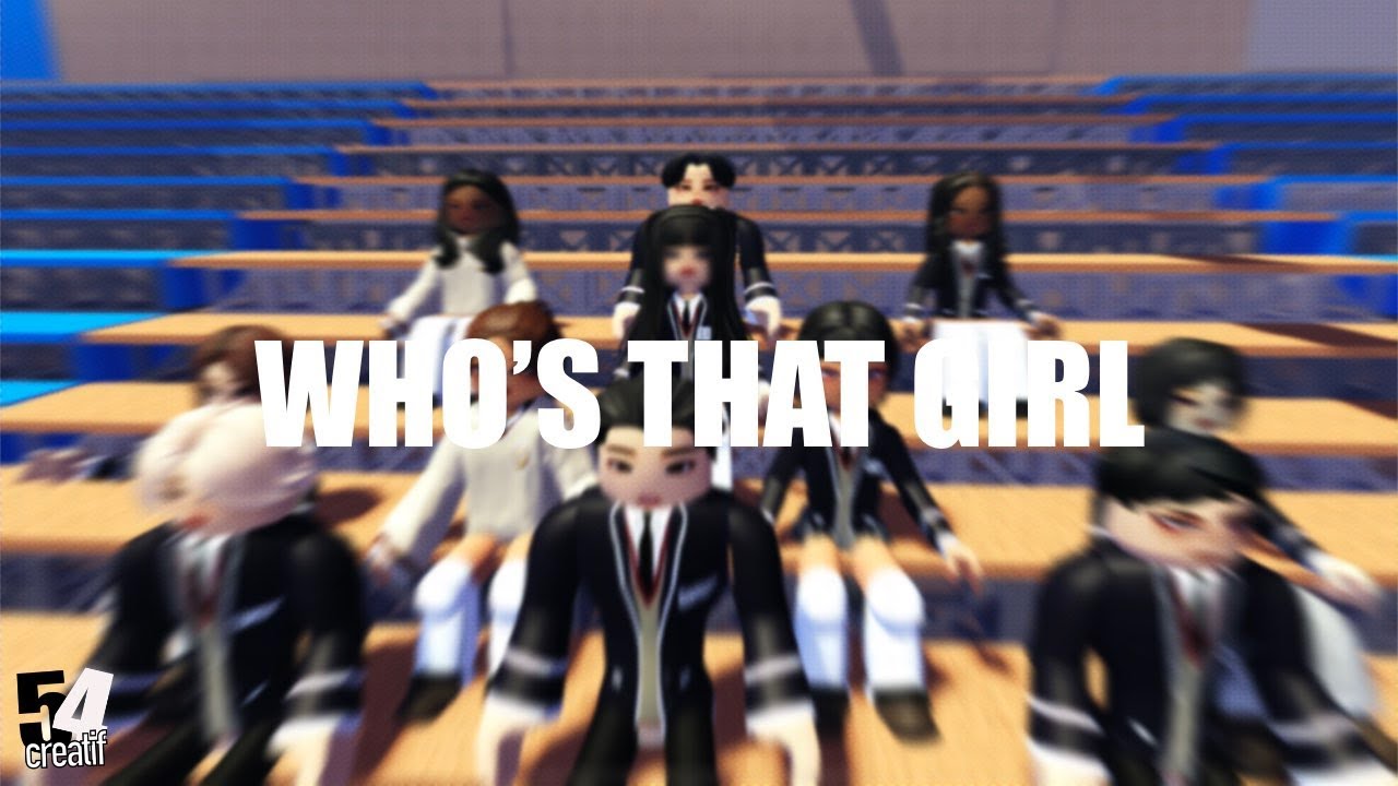 WHO'S THAT GIRL | ROBLOX K-POP 4K - YouTube