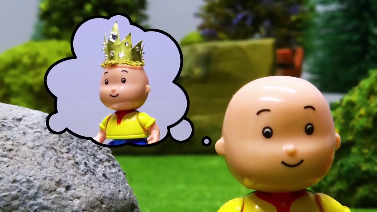 CLOUDY DAY | Caillou Stop Motion Videos For Kids | Funny Animated ...