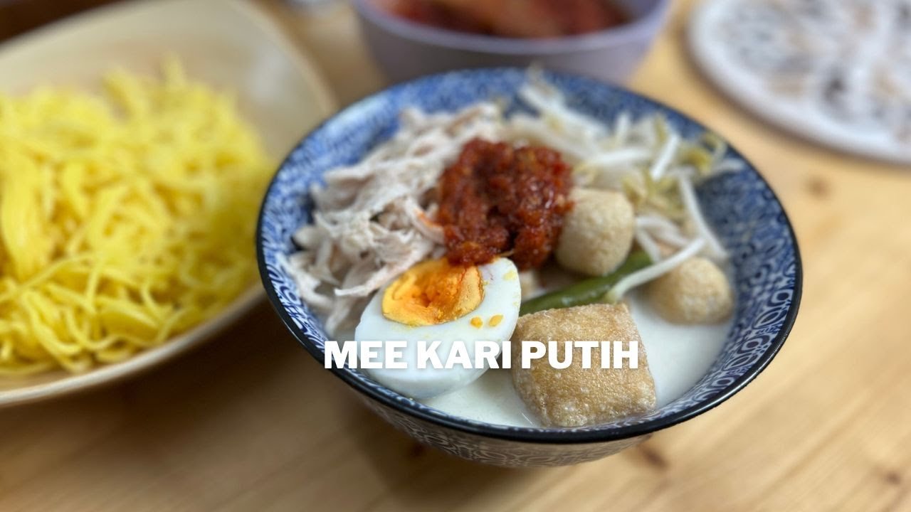Mee Kari Putih Penang | Mee Kari Kuah Putih | - YouTube
