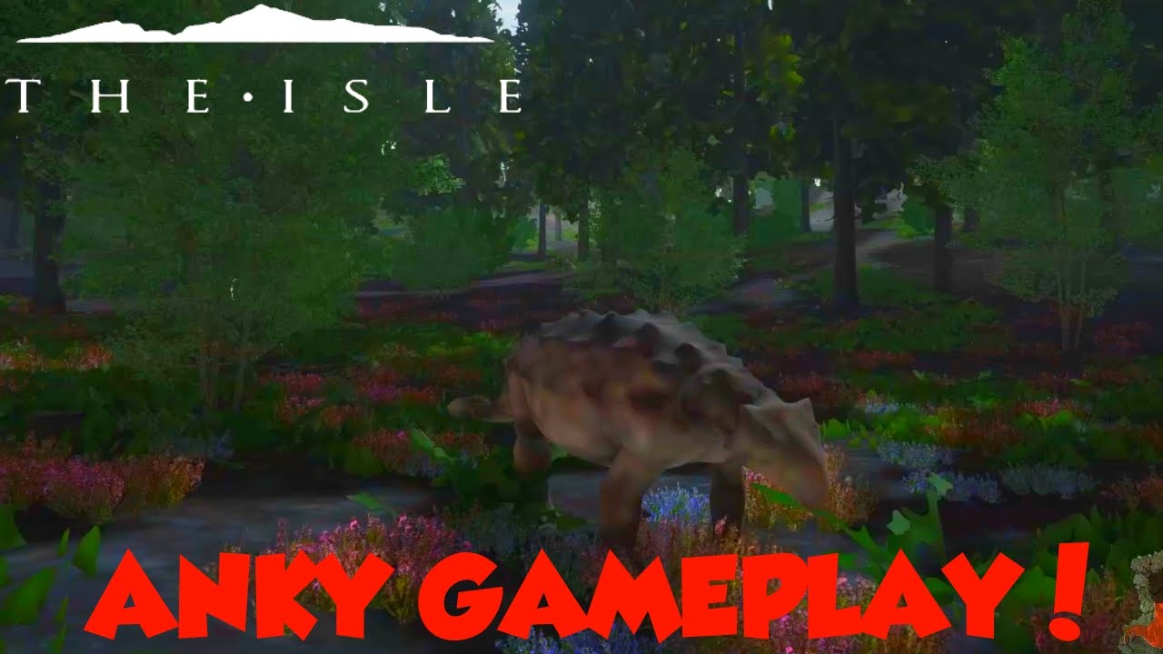 ANKY | The Isle Update / Patch 0.90 Ankylosaurus Gameplay | First Look ...