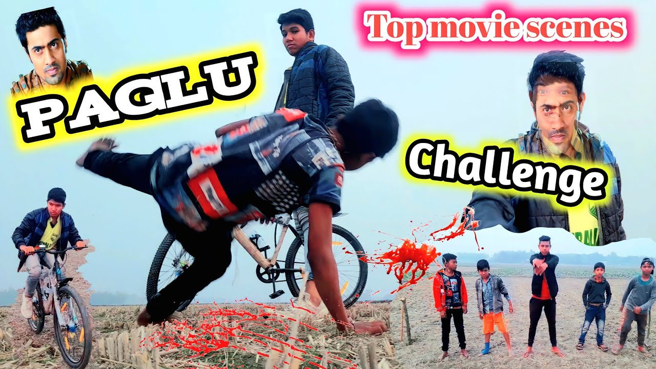 Paglu movie and challenge movie action scene | Boys action scene - YouTube