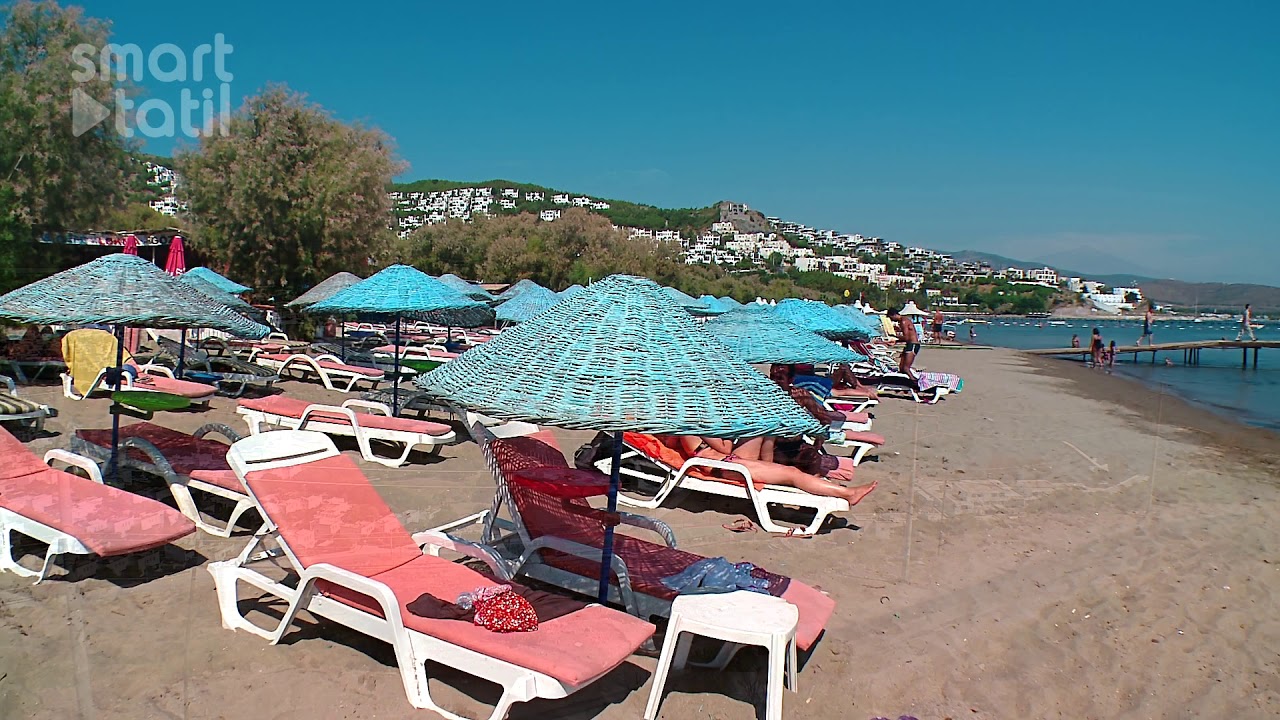 BODRUM - camel beach - YouTube