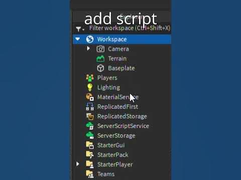 How To SCRIPT Run FASTER in ROBLOX STUDIO! #shorts - YouTube